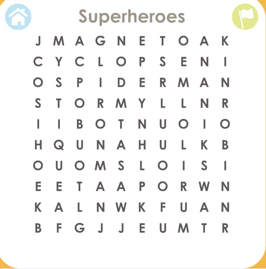 Play Game Word Search Free Online Puzzle Games